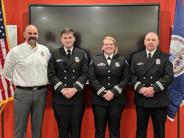 Captain Promotions - Town of Chilhowie Fire & EMS Department